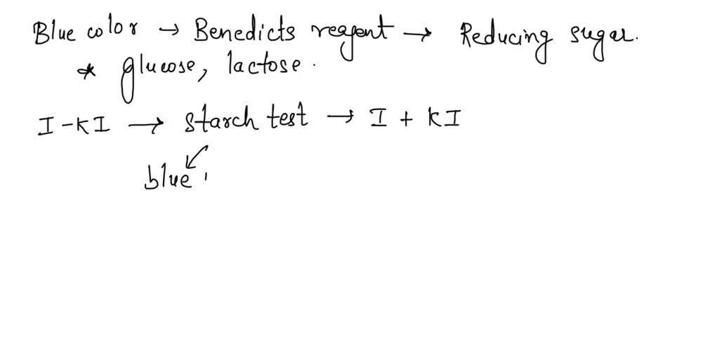 SOLVED: A food sample was tested for the presence of important food ...
