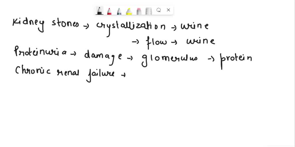SOLVED: - Four main types of stones in the urinary system - Typical ...