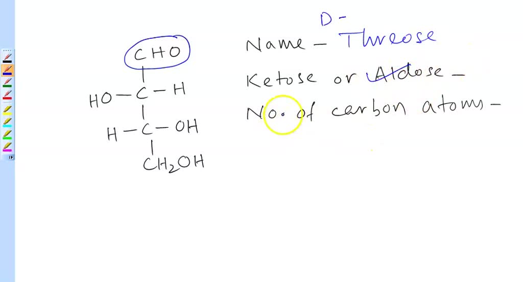 SOLVED: A structure of a common monosaccharide is shown to the right ...