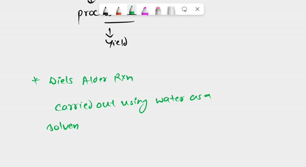 SOLVED: "the Question is : in the experiment we use organic solvents and compounds. why are we ...