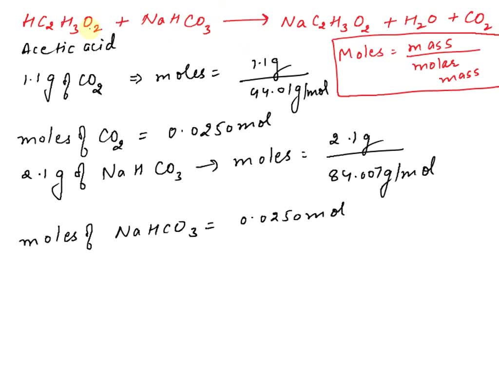 SOLVED: Supposed your teacher asked you to extract a 1.1 g of CO2 in ...