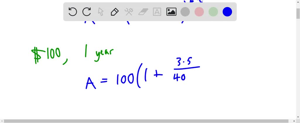 SOLVED: What is the equivalent simple interest (yield) for an ...