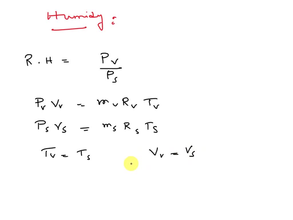 SOLVED: A stream of air at 8Â°C and 30% relative humidity is first heated to 32Â°C. Steam at ...