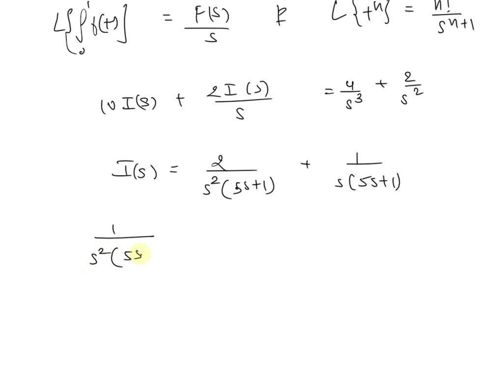 The current i(t) in an RC series circuit can be determined from the ...