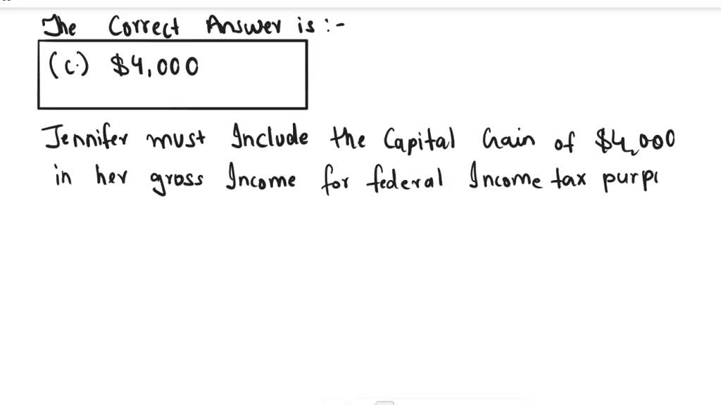 SOLVED: Jennifer owns a state public purpose bond. She sells the bond ...