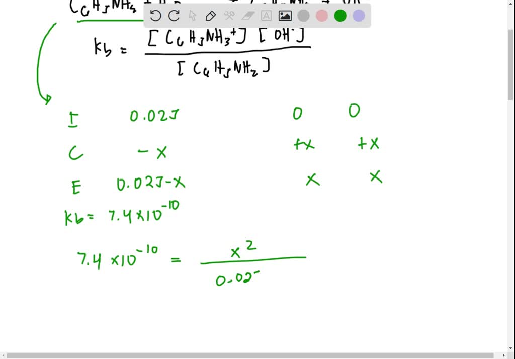 SOLVED: 1. Aniline, C6H5NH2 is a base commonly used in the production ...