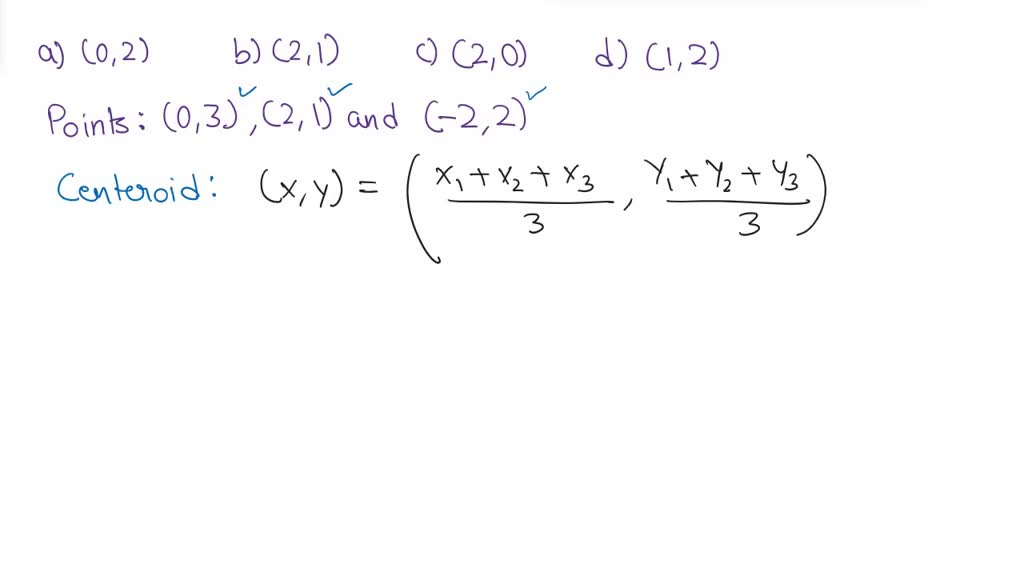 Solved Let Us Assume That We Have An Initial Centroid Of 3 And L1 With