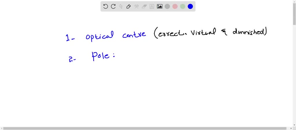 SOLVED: Under which of the following conditions will a convex mirror of ...