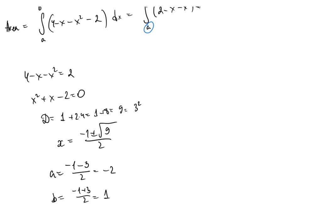 SOLVED: The figure on the right shows a quadratic curve and a straight ...