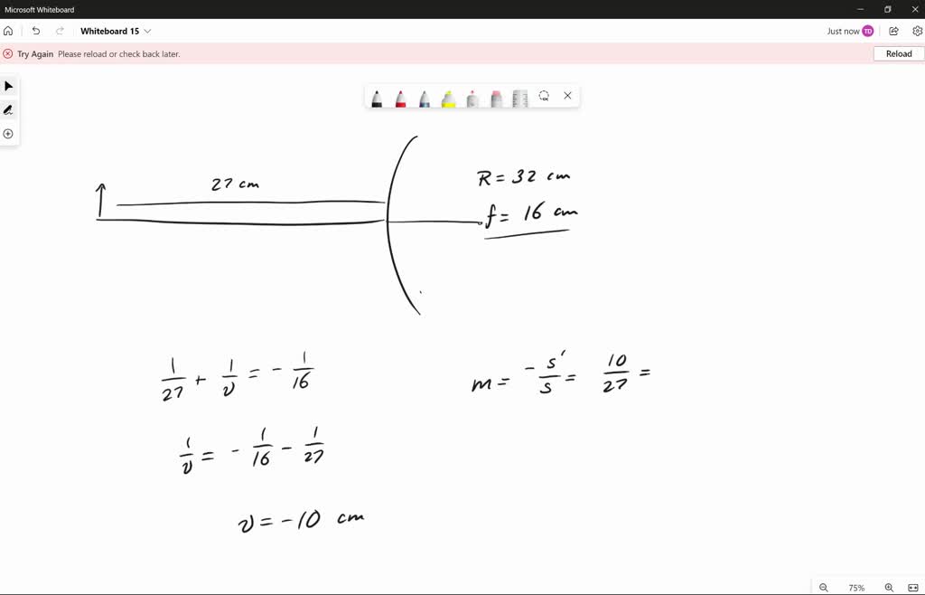 Solved A Convex Spherical Mirror Has A Radius Of Curvature Of Magnitude 32 0 Cm A Determine