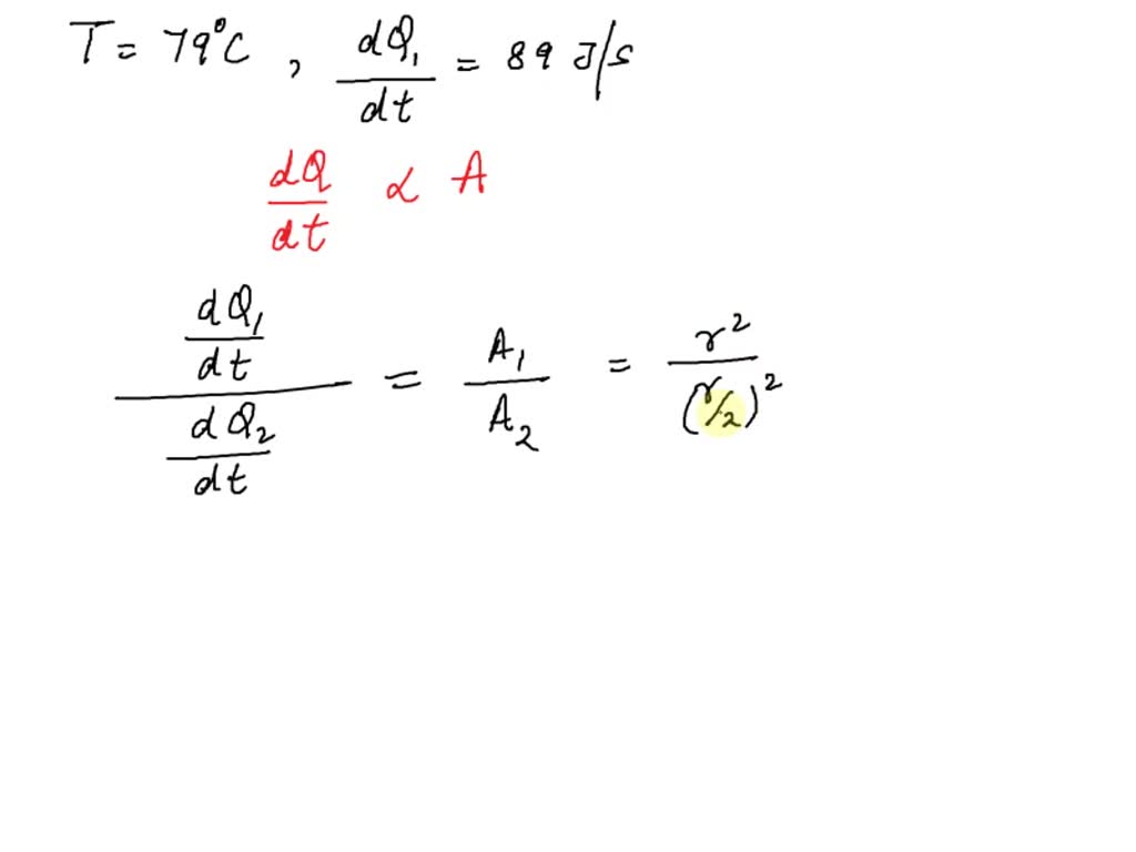 SOLVED: A cube at 79Â°C radiates heat at a rate of 89 J/s. If the ...