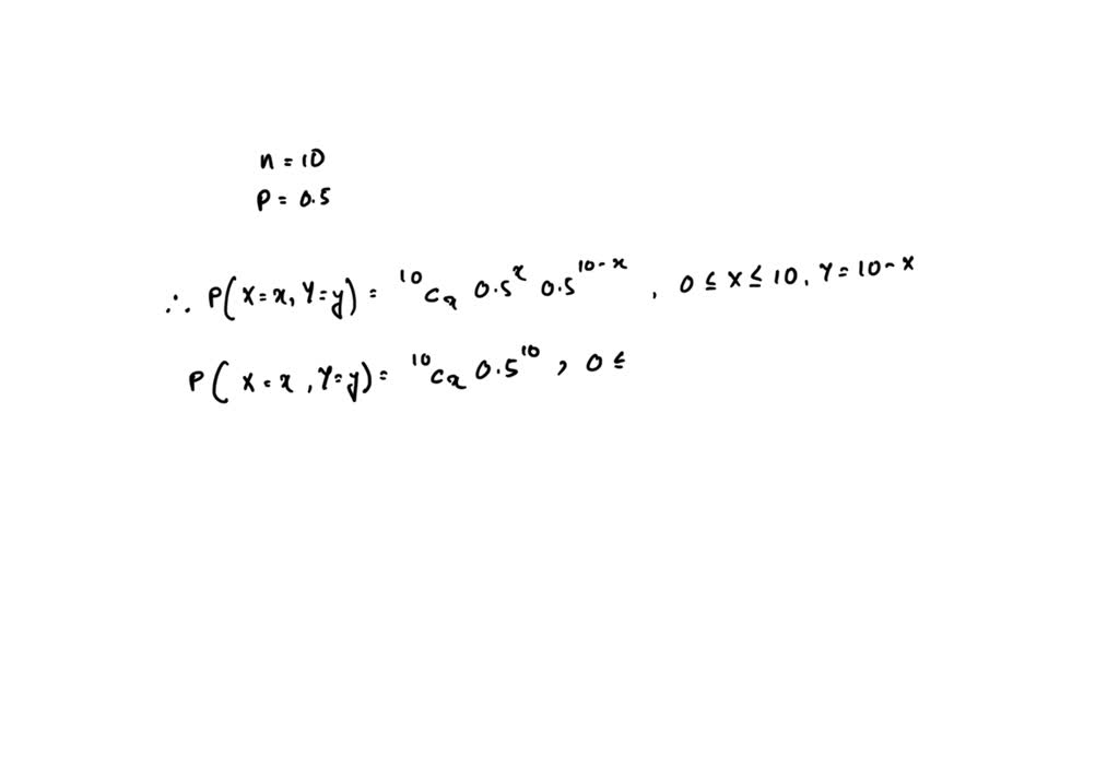 SOLVED: Two players play 10 independent rounds of a game, and each ...