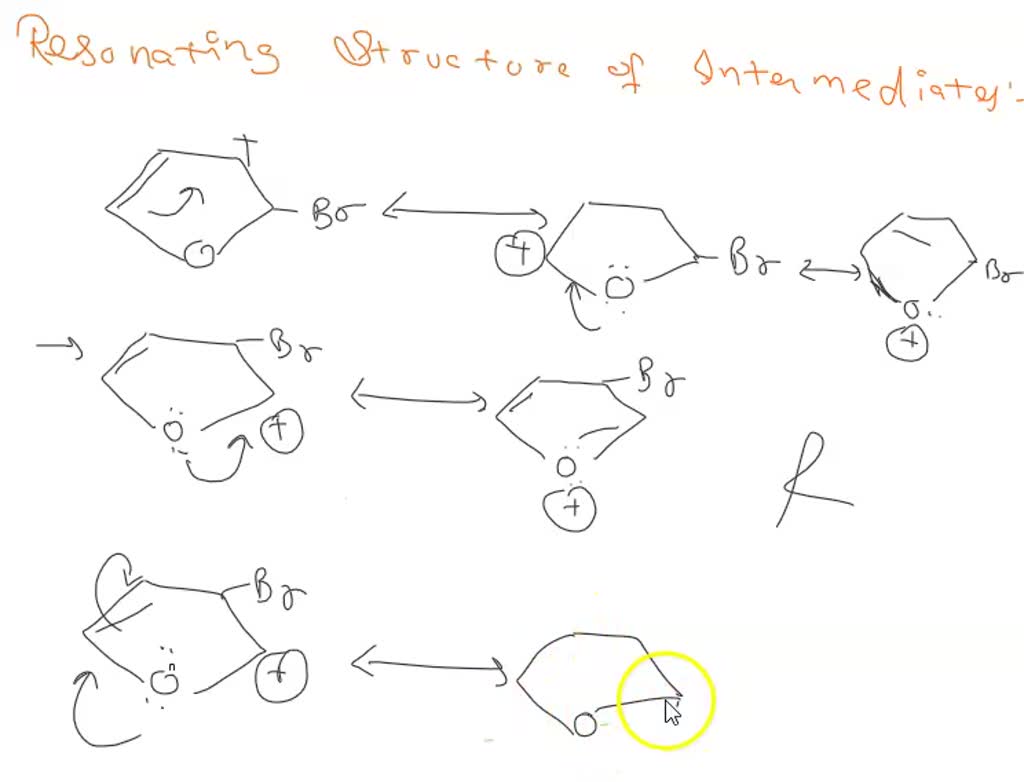 SOLVED: In the following electrophilic aromatic substitution reaction ...