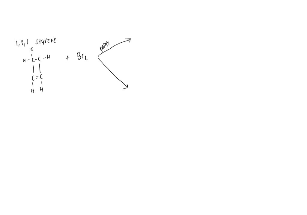 Solved 1 3 What Products Would You Expect From Bromination Of The