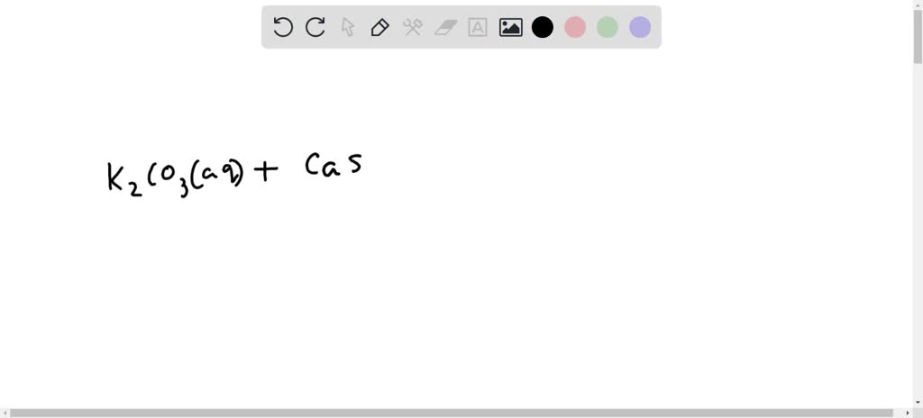 SOLVED: Write a chemical equation for the reaction of aqueous solutions ... SOLVED: Write a chemical equation for the reaction of aqueous solutions ...