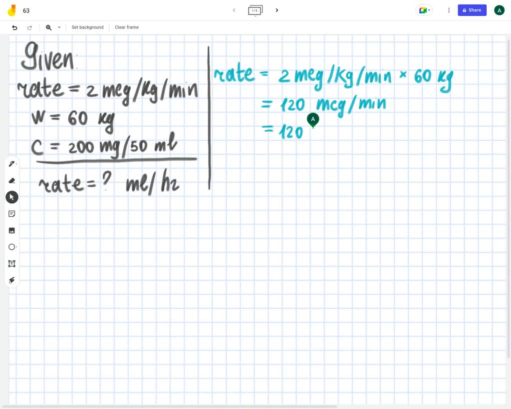 SOLVED: A patient is prescribed dobutamine at 3 micrograms/kg/min. The ... SOLVED: A patient is prescribed dobutamine at 3 micrograms/kg/min. The ...