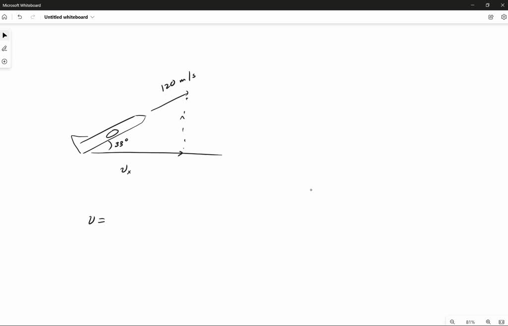 SOLVED: During takeoff, an airplane climbs with a speed of 120 m/s at ...