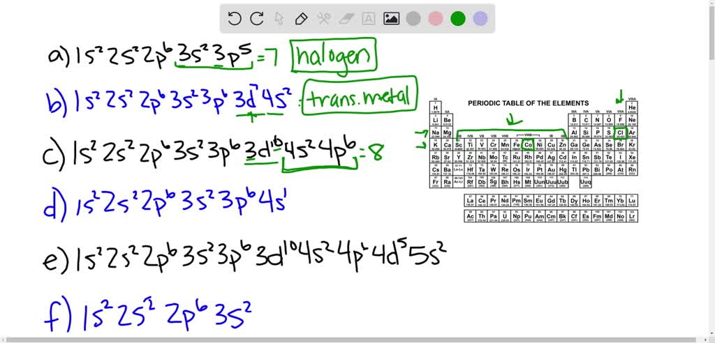 Solved 2 13 Determine Whether Each Of The Following Electron