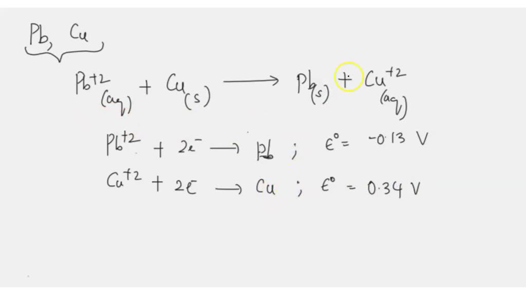 SOLVED: Calculate the standard cell potential at 25 oC, Eo or Eocell ...
