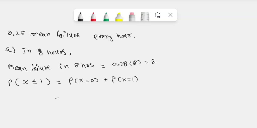 SOLVED: The number of failures, which occur in a computer network over the time interval [0, t ...