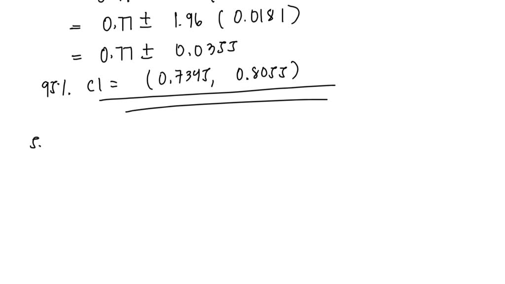 How To Calculate A Confidence Interval For A Population