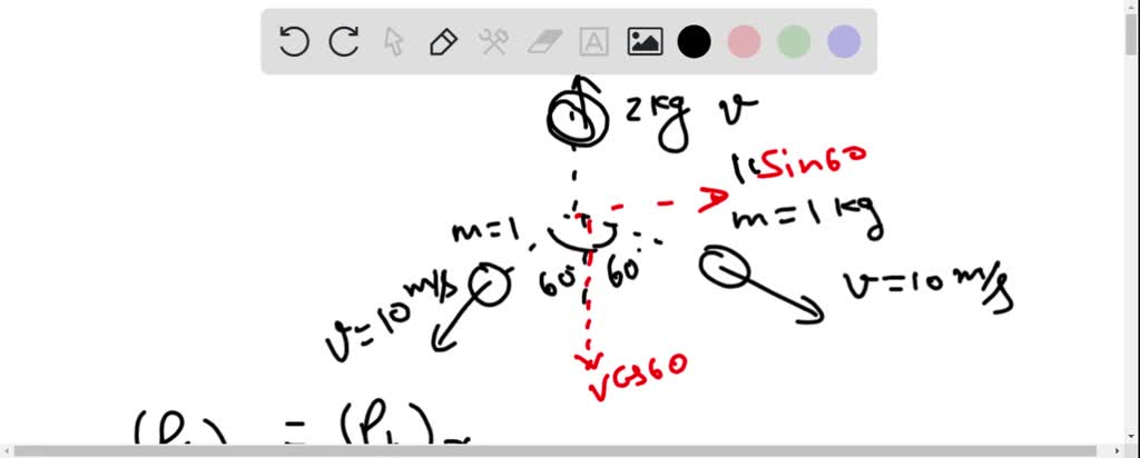 SOLVED: A stationary 4-kg shell explodes into three pieces. Two of the fragments have a mass of ...