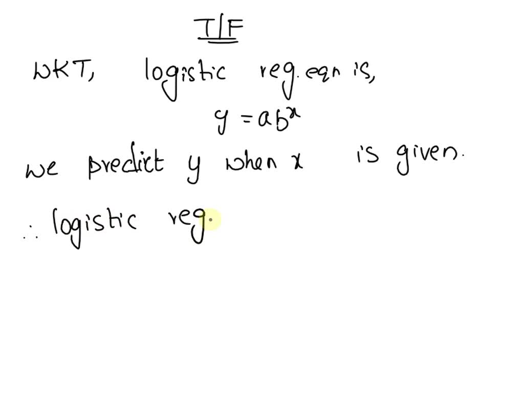 Solved True Or False A Linear Regression Equation And Multiple Linear Regression Equations Can