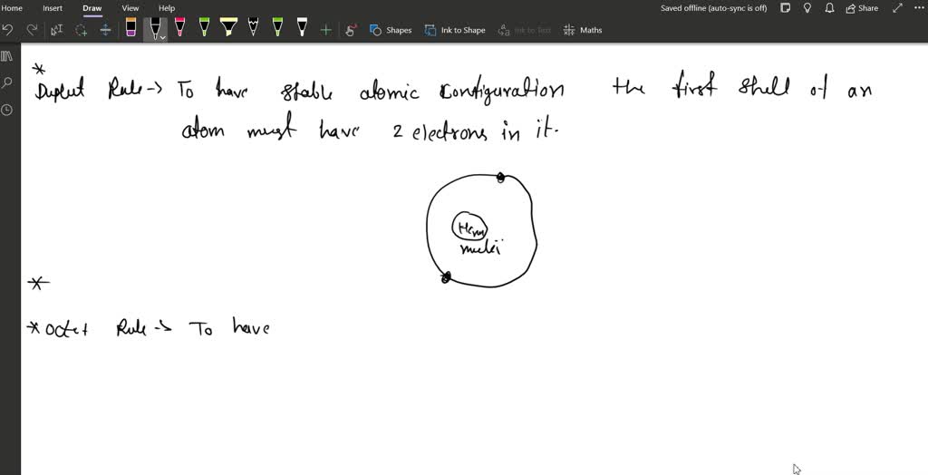 SOLVED: Differentiate between the Duplet rule and Octet rule