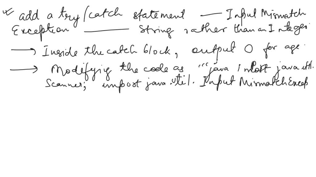 Solved 118 Lab Exception Handling To Detect Input String Vs Integer The Given Program Reads
