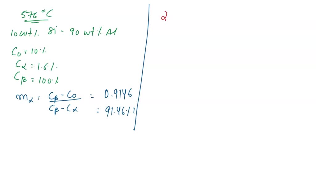 SOLVED: Using the phase diagram below, find the weight fraction of Ɣ ...