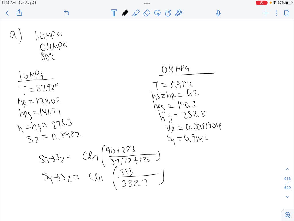 SOLVED: Texts: A simple ideal Rankine cycle which uses refrigerant 134a ...