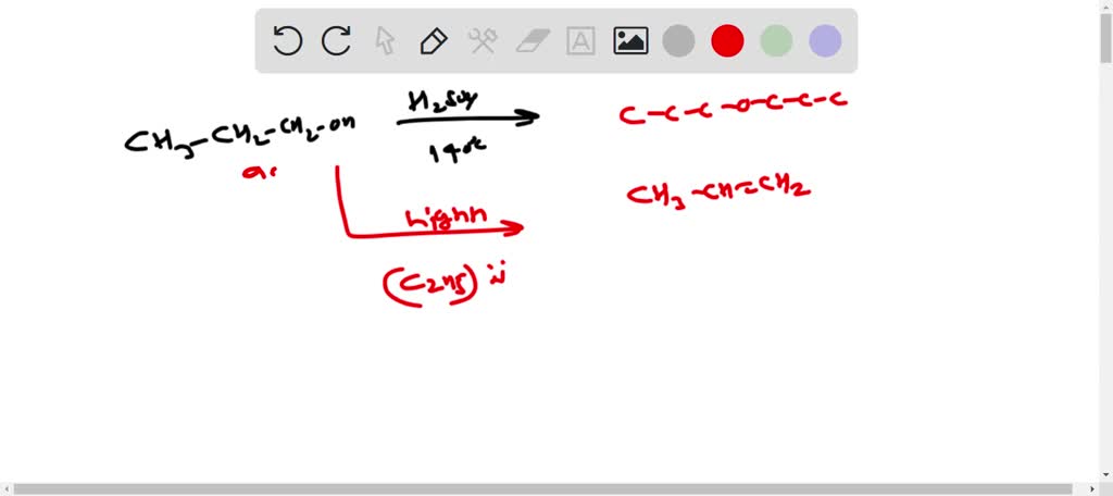 SOLVED: Write the structure of the principal organic product formed in ...
