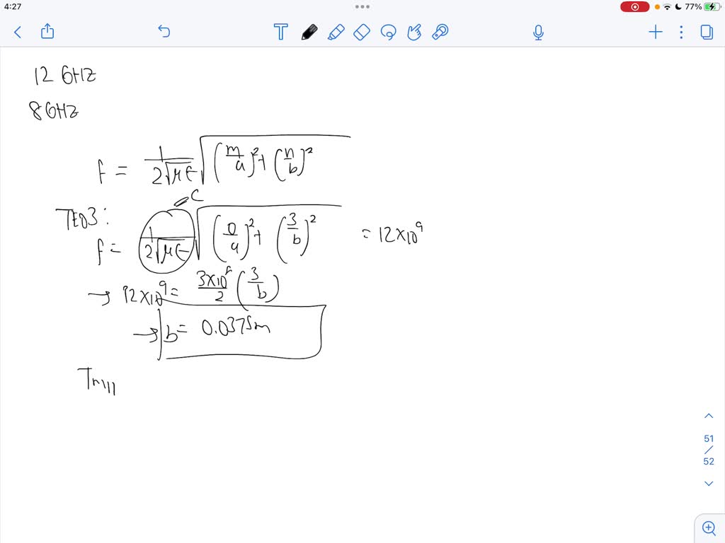Solved Texts Draw A Rectangular Waveguide And Indicate The E Field