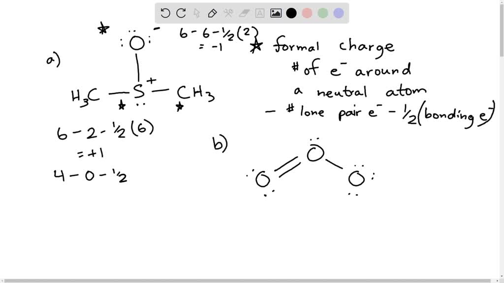 SOLVED: 'Specify the formal charges (both sign and magnitude) on the ...