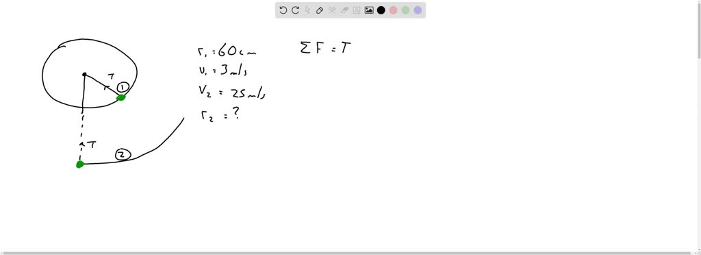 SOLVED: 9. FIGURE 5 FIGURE 5 shows a ball attached to one end of a string which is swung in a ...