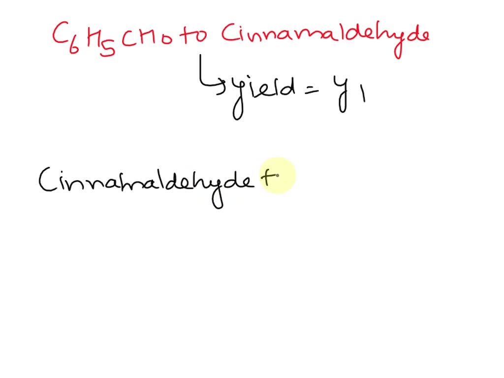 SOLVED: HW3: What was the overall yield of making trans-cinnamic acid ...
