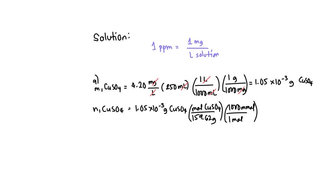 SOLVED: Aclivity 3: 1. Find the number of millimoles of solute in 250 ml of a solution that ...