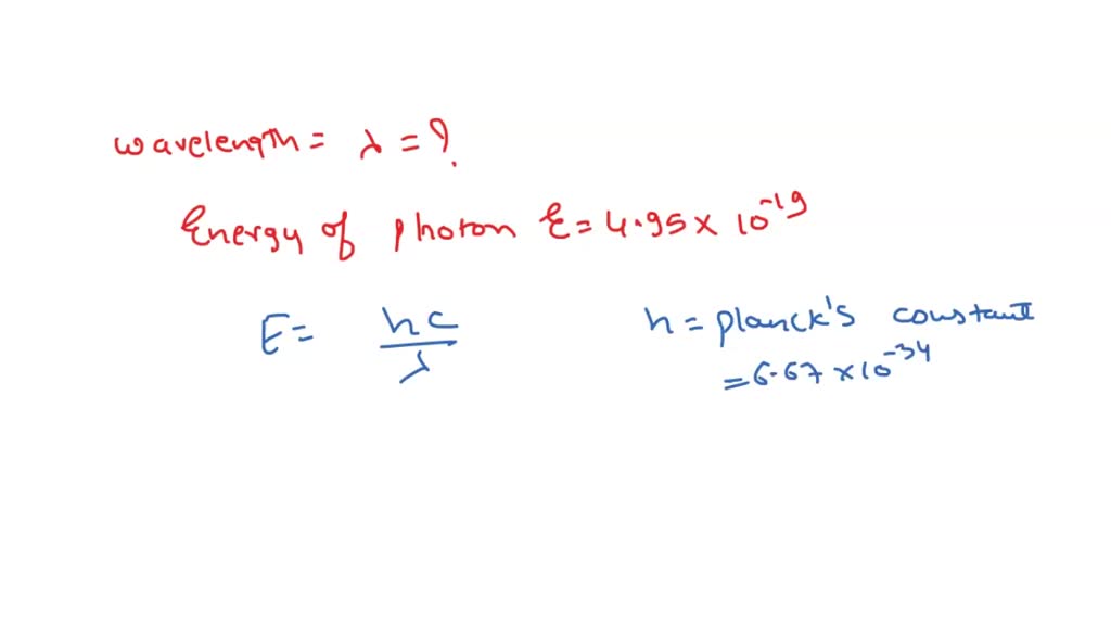 SOLVED: A photon with a wavelength of 225 nm hits Zinc (Work Function ...