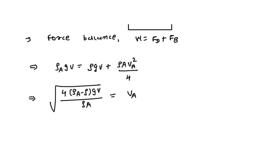 SOLVED: For free settling of spherical particles, how the particle terminal velocity is ...