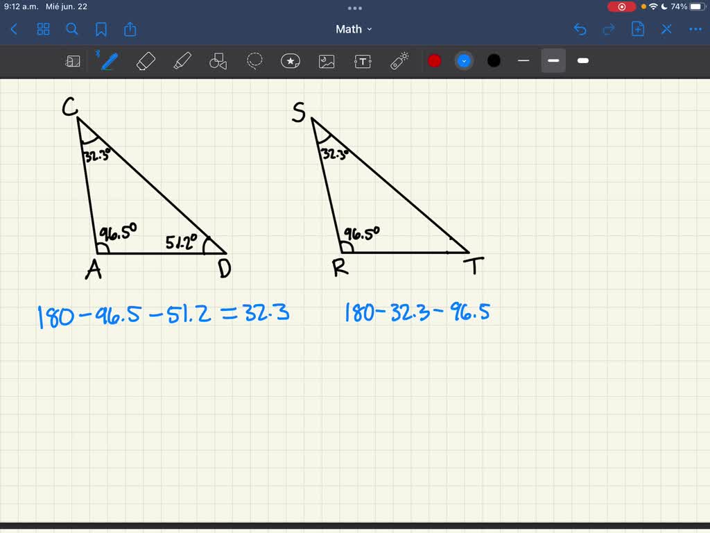 SOLVED: '! ! ! Angles ! ! ! (worth ten points) Which is the best explanation of why triangles ...