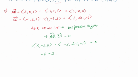 SOLVED: 'Referred to an origin 0, points A and B have position vectors ...