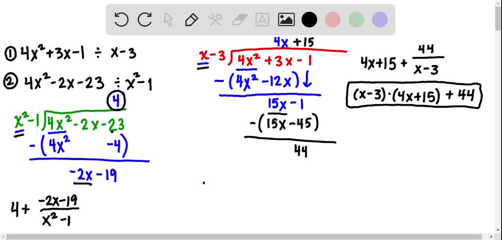 SOLVED: me ayudan? :((((((( Multiplicación Y división de polinomios ... SOLVED: me ayudan? :((((((( Multiplicación Y división de polinomios ...