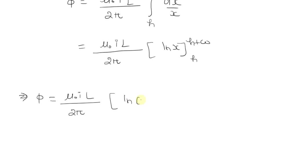 Solved A Loop Of Wire In The Shape Of A Rectangle Of Width W And Length L And Long Straight