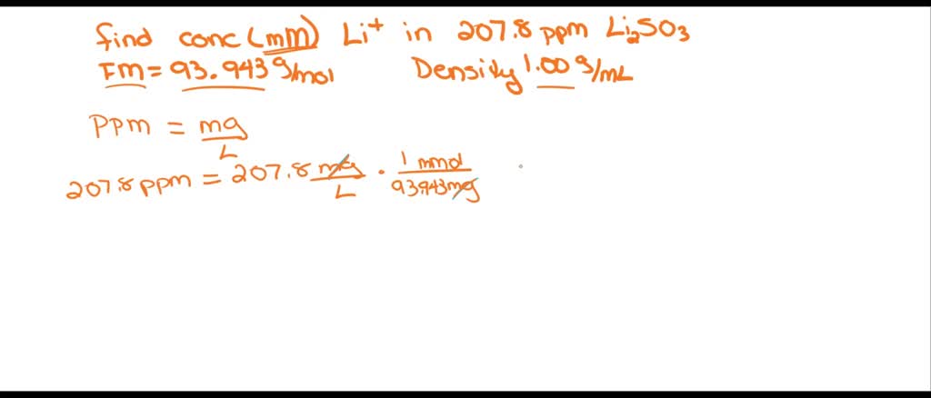 SOLVED: What is the formula for lithium sulfite? Benodic Label 0A LiSO3 ...