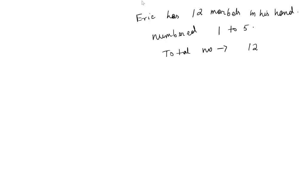 Conditional Probability: Marbles are either blue or white. In addition ...