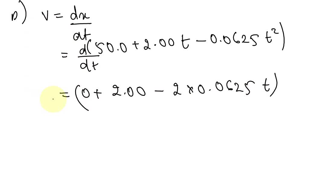 SOLVED: A turtle crawls along a straight line, which we will call the x ...