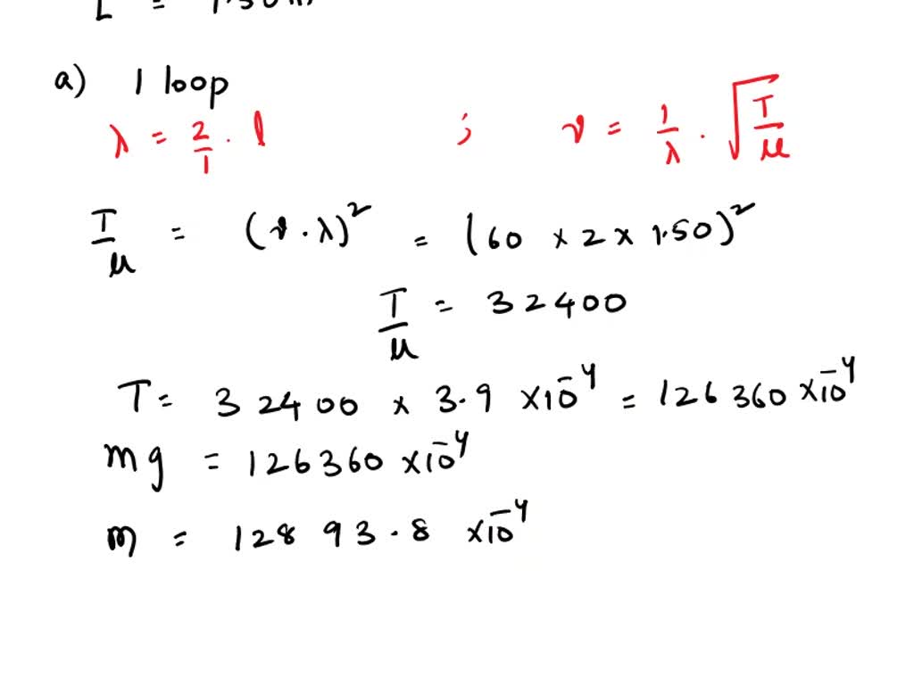 SOLVED: (II) One end of a horizontal string is attached to a small-amplitude mechanical 60-Hz ...