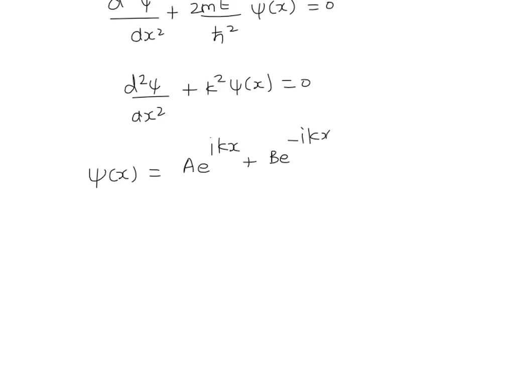 SOLVED: Consider a symmetric rectangular double-well potential: V(x ...