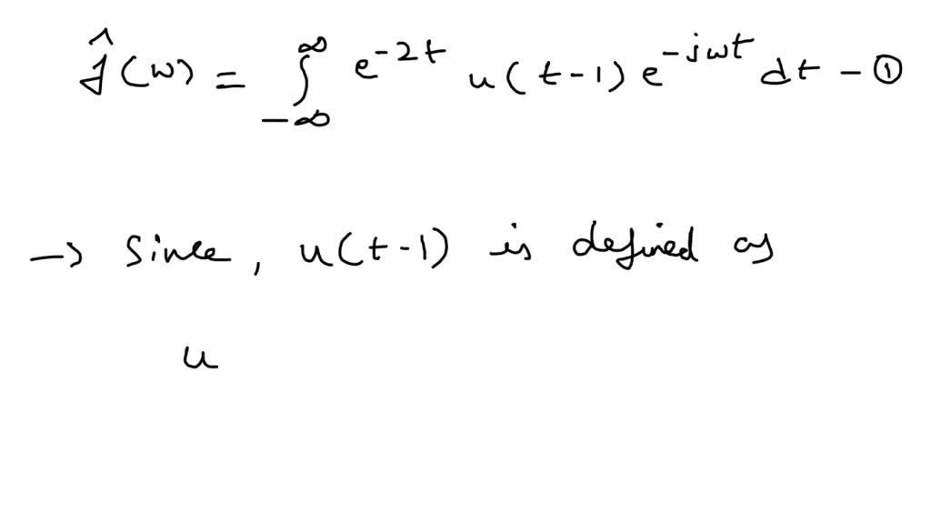 SOLVED: Find the Fourier transform of cos? (Wot) (1+j2w)(1 j2w) jw+2 Jw ...