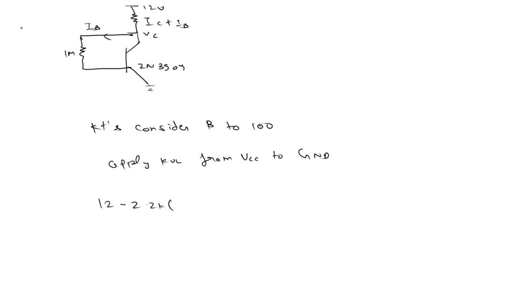 Solved Collector Feedback Bias 10 Using Proteus Construct The Circuit Shown In Figure 64 